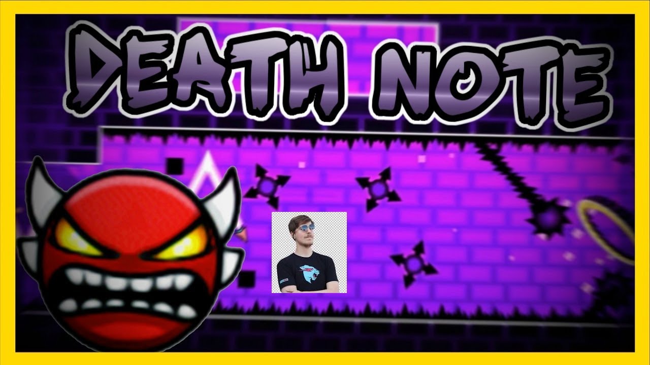 Death Note 100% | Geometry Dash - YouTube