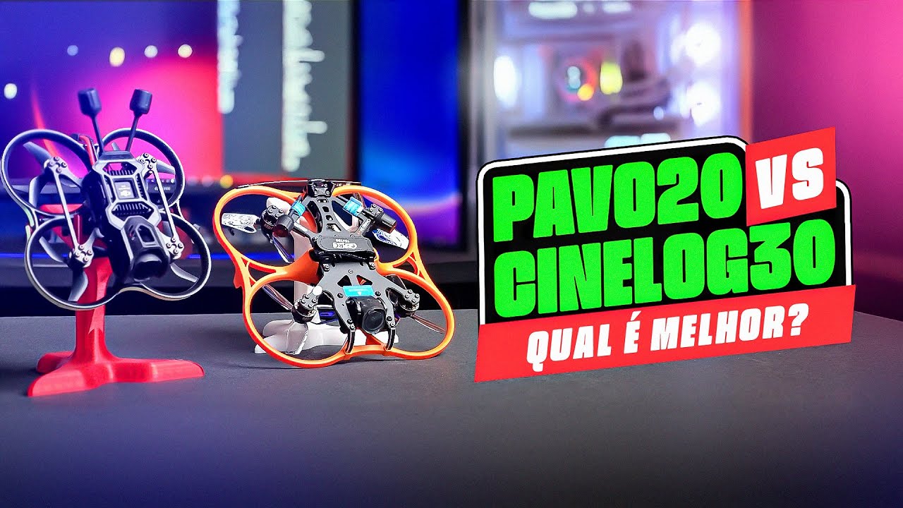 Qual o MELHOR Cinewoop? Cinelog 30 v3 vs Pavo 20 Pro – Comparativo ...