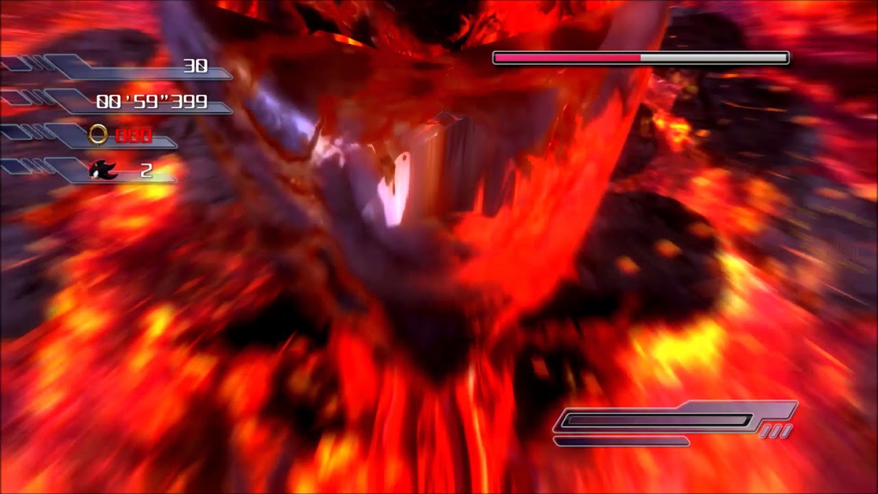 SONIC THE HEDGEHOG (2006) ~ 2'19"126 Iblis Phase 2 (Shadow) PB - YouTube