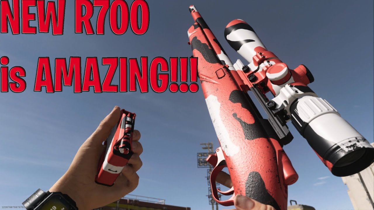 The *NEW* R700 SNIPER RIFLE is What We NEEDED... (it's AMAZING) - YouTube