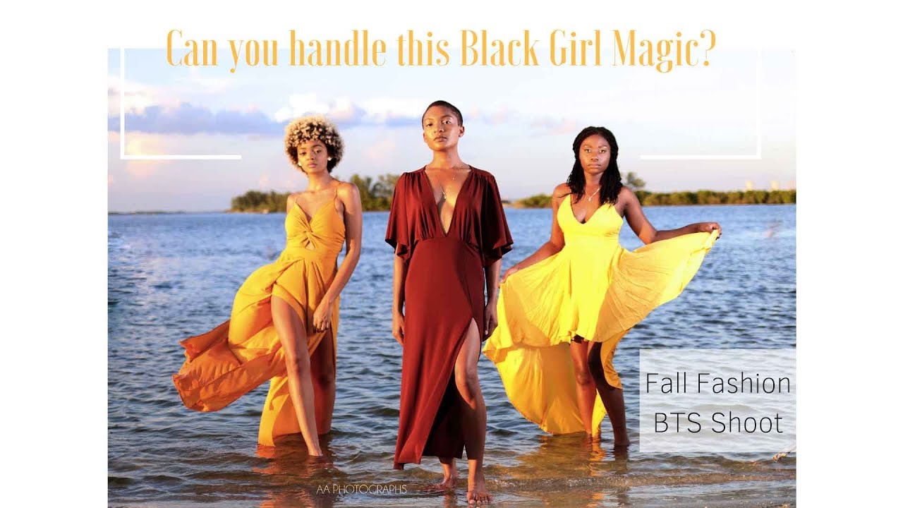 BTS Fall Fashion Shoot | Fall Favorites (2018) | Black Girl Magic - YouTube