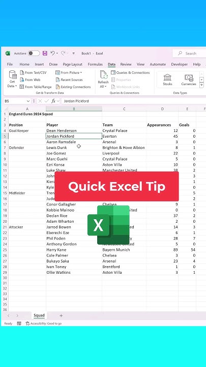 Quick Excel Tip #short - YouTube