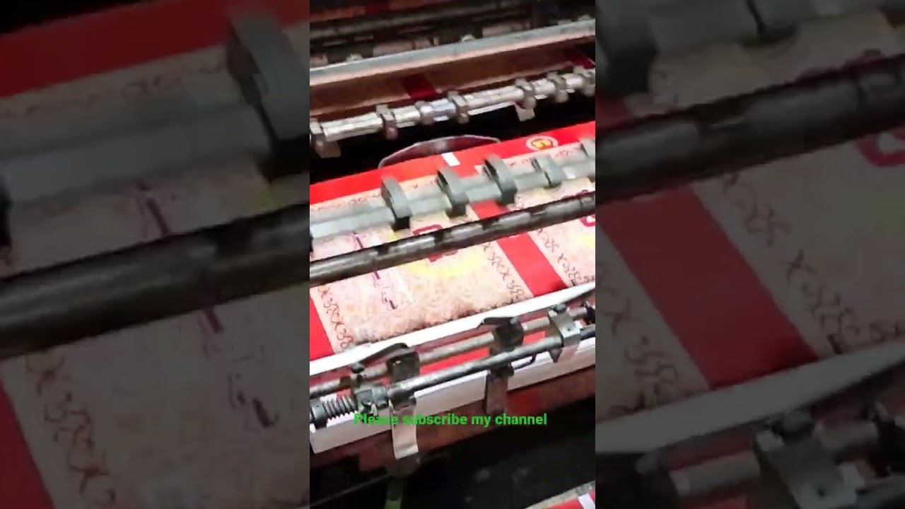 offset printing by solna machine - YouTube