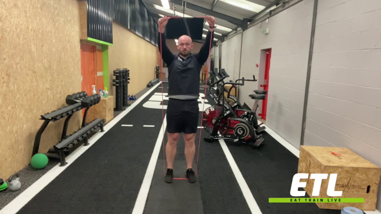 Band Front To Overhead Raise - YouTube