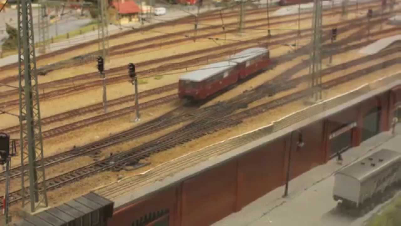 Modelbane Modellbahn Europa, Hadsten, Danmark - YouTube