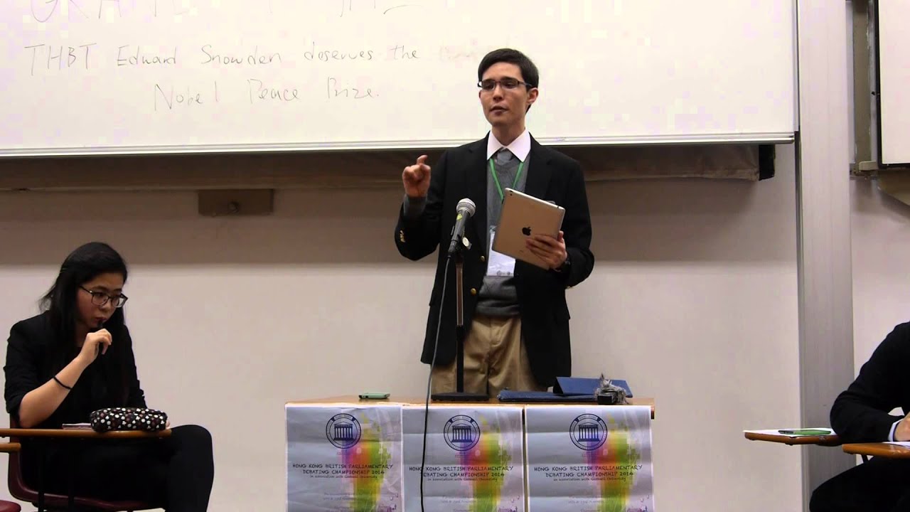 Hong Kong British Parliamentary Debating Championship 2014 - Grand ...