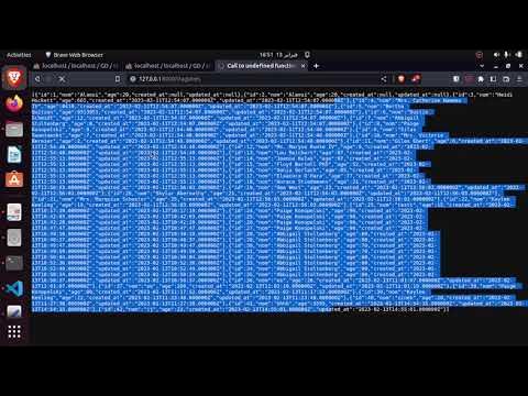 Laravel9 V73 : TP ELoquent / Afficher + Ajouter - YouTube