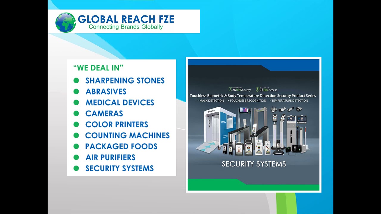 GLOBAL REACH FZE Video - YouTube