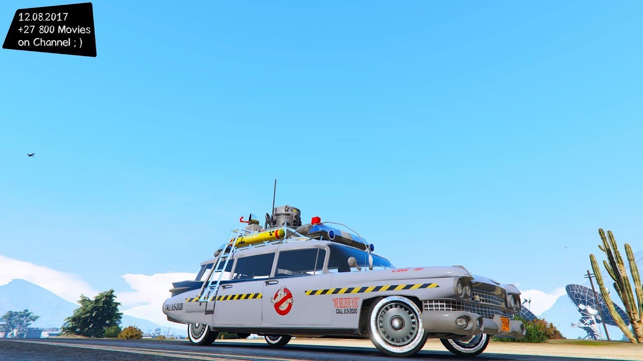 Ghostbusters Ecto1B Variant New ENB Top Speed Test GTA Mod Future ...