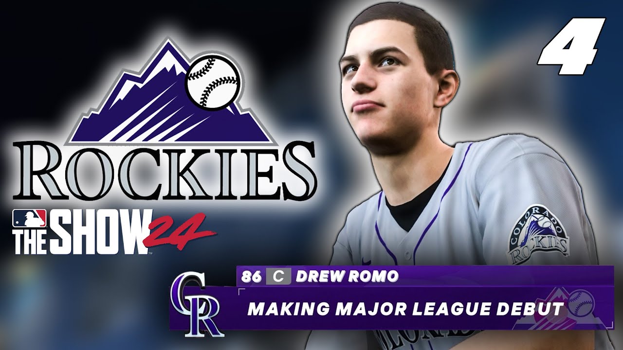 DREW ROMO'S DEBUT - MLB The Show 24 Rockies Franchise | Ep. 4 - YouTube