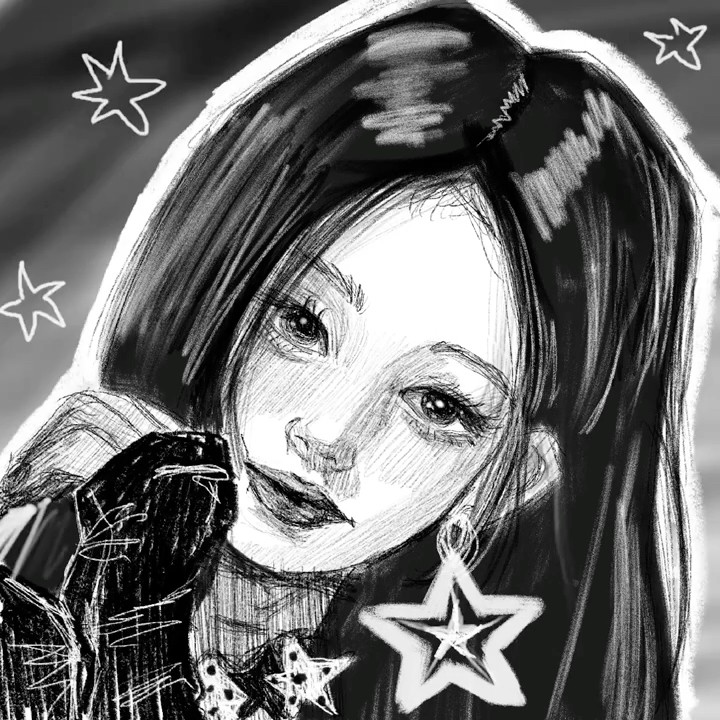 Cherish my love 🖤 #drawing #draw #sketch #sketchbook #portrait #art # ...