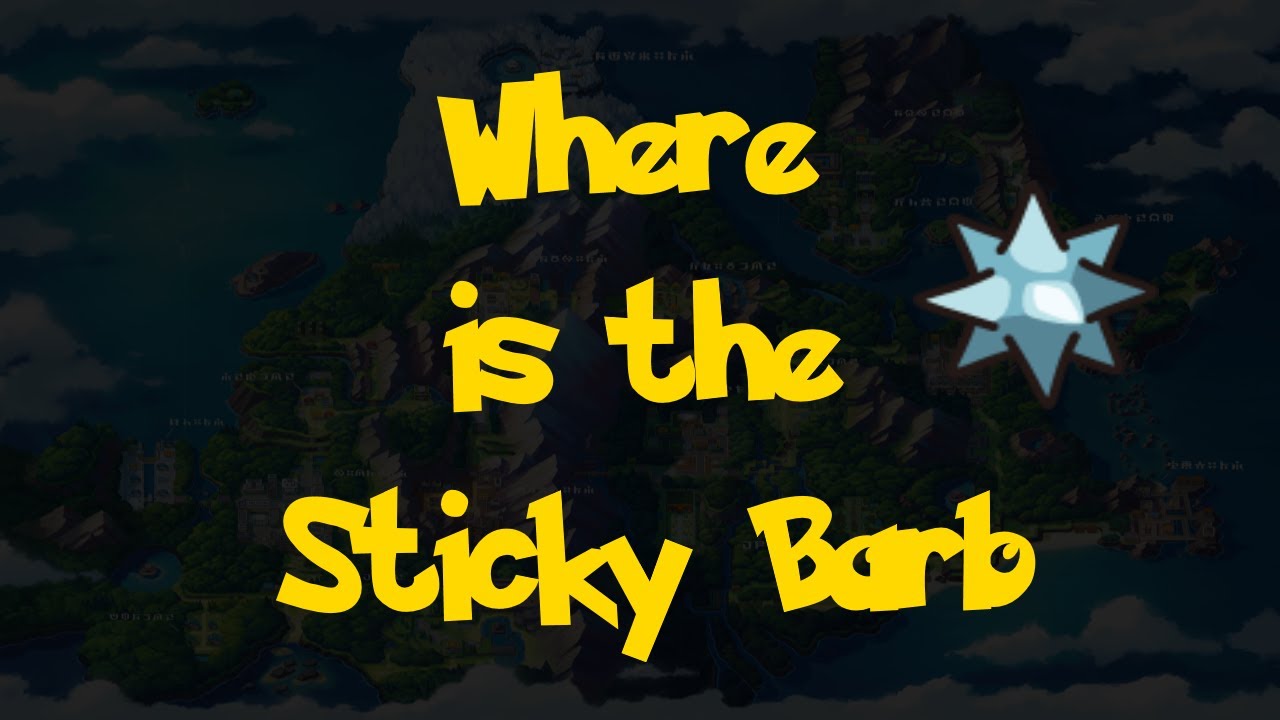 Where Is: The Sticky Barb (Pokemon Brilliant Diamond & Shining Pearl ...