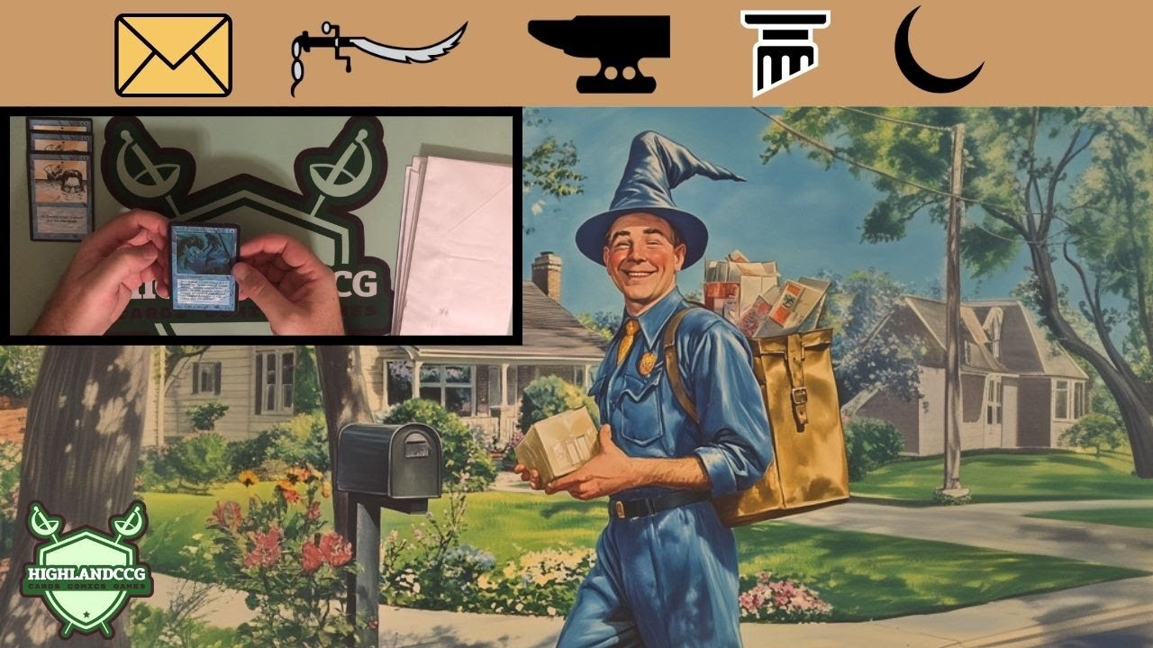 MAGIC MAIL DAY - Old School Deck Staples and Feeding my Obsession - YouTube