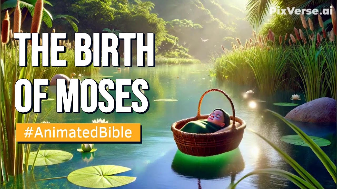 The Birth of Moses: An Epic Animated Bible Story | Exodus 1-2 # ...