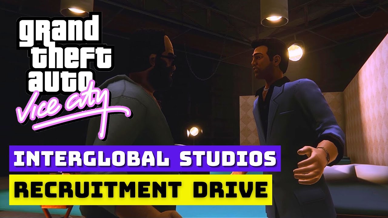 Recruitment Drive | GTA Vice City - Interglobal Studios | 4K Ultra ...
