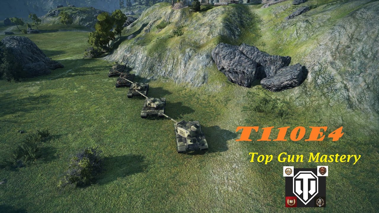 World of Tanks - T110E4 - Tier 10 Tank Review with Top Gun/Ace Tanker ...