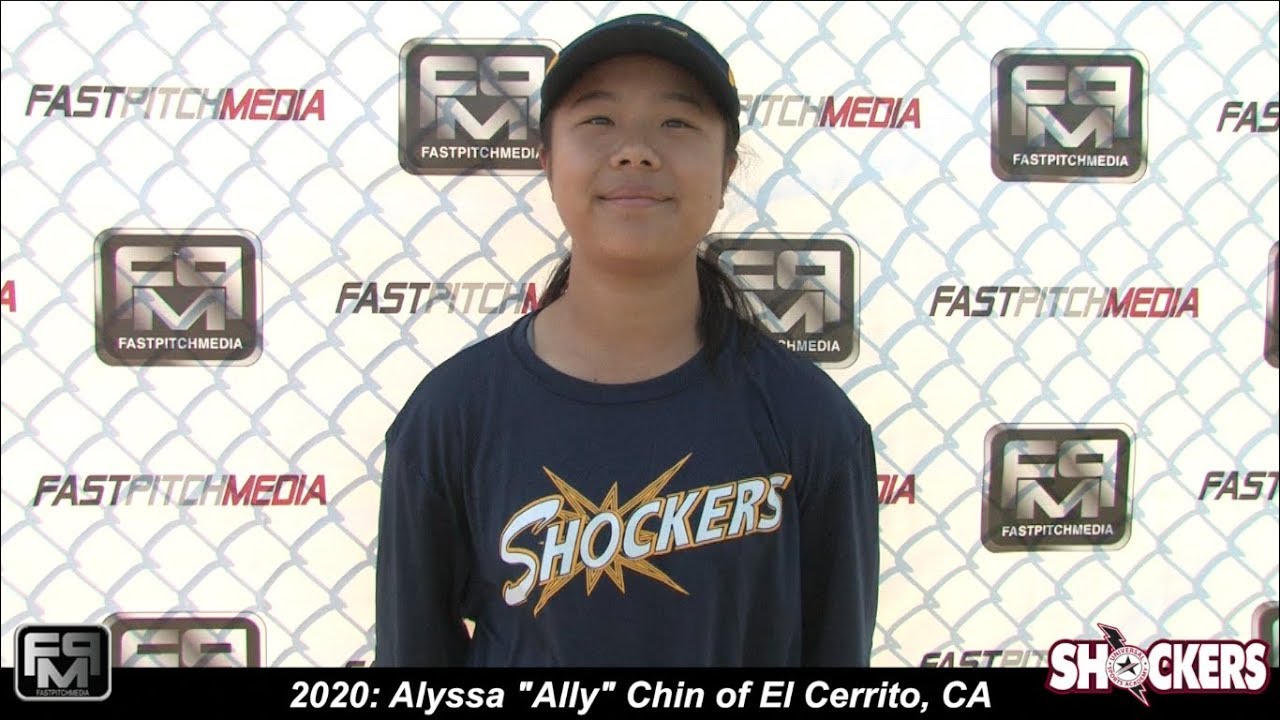 2020 Alyssa "Ally" Chin Slapper, Second Base and Outfield Softball ...