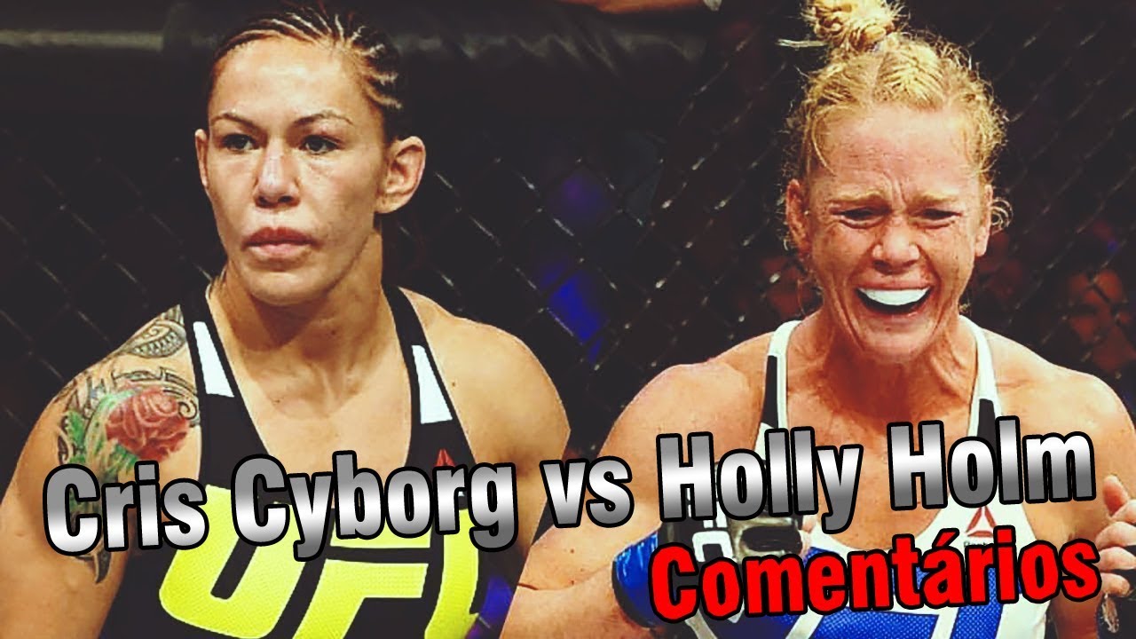 UFC 219 Cris Cyborg vs Holly Holm full fight Luta Completa ...