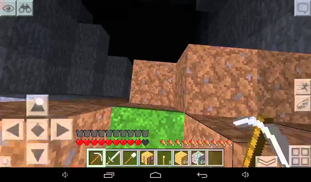 MultiCraft gameplay faithful texture pack - YouTube