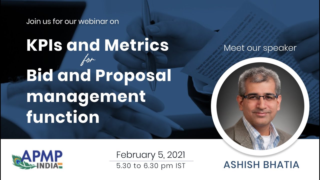 KPIs and Metrics for Bid and Proposal Management Function | APMP India ...