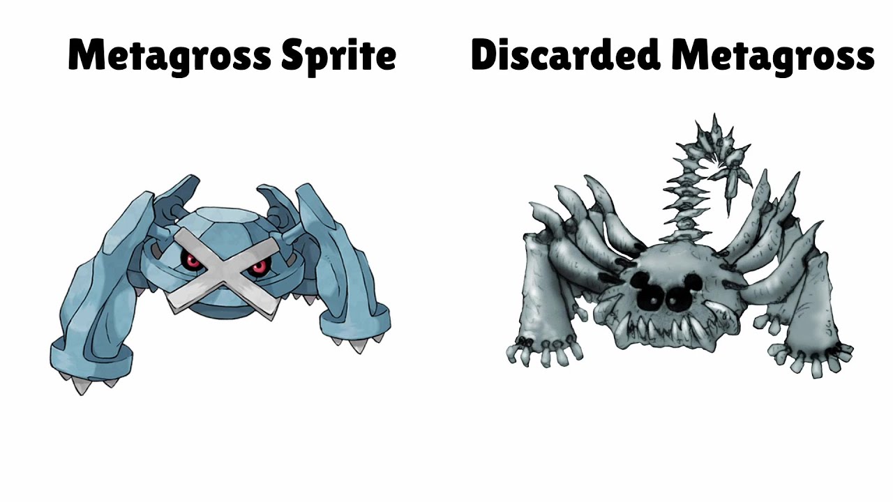 LEAKED Beta Pokemon Sprites Are Creepy... - YouTube
