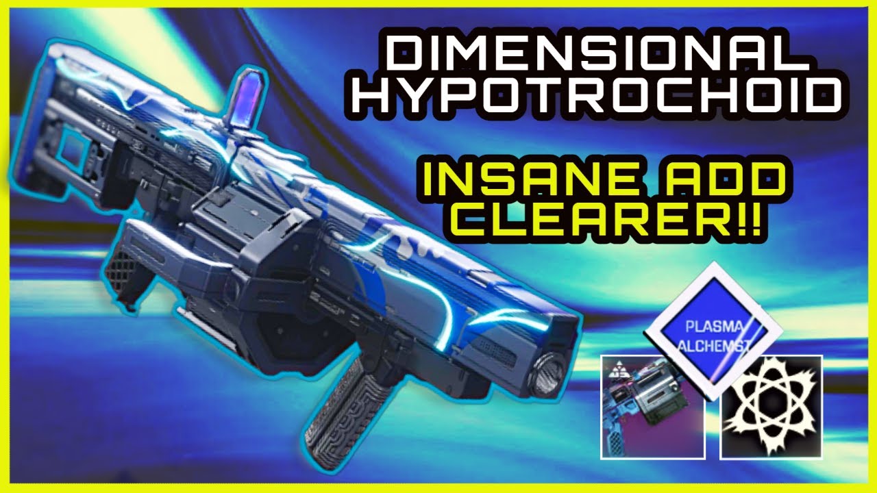Destiny 2: STASIS HEAVY WAVE FRAME! Dimensional Hypotrochoid God Roll ...
