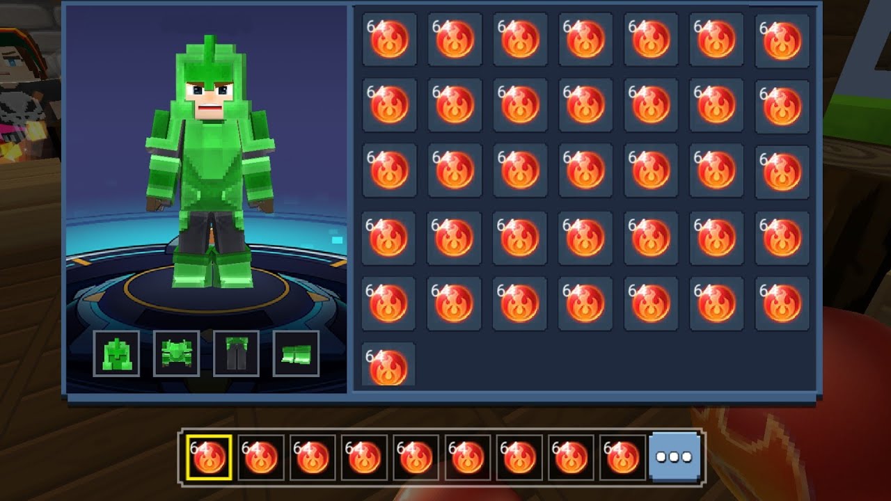 INFINITY FIRE BALL POWER with GCUBES in Bed Wars!! [Blockman Go] - YouTube