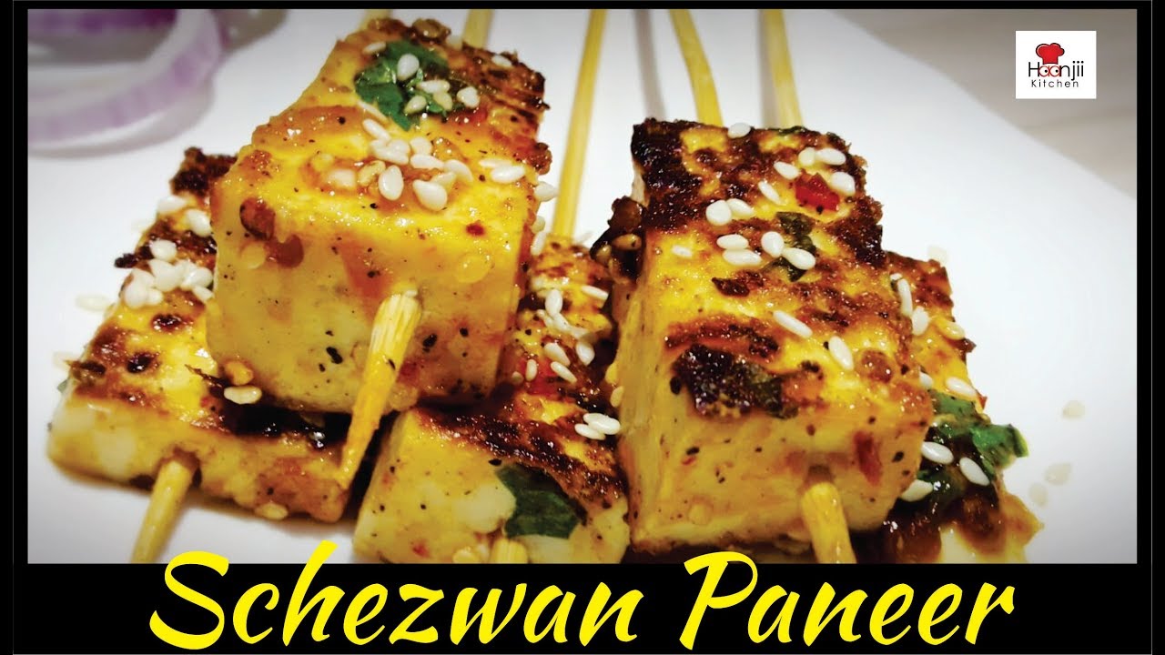 Schezwan Paneer | Schezwan Paneer Sticks | Paneer Snack | Haan ji ...