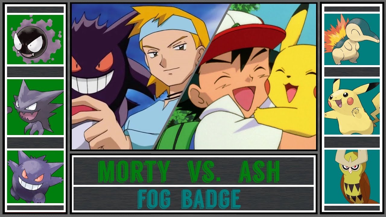 Ash vs. Morty (Pokémon Sun/Moon) - Ecruteak Gym/Fog Badge - Johto Gym ...