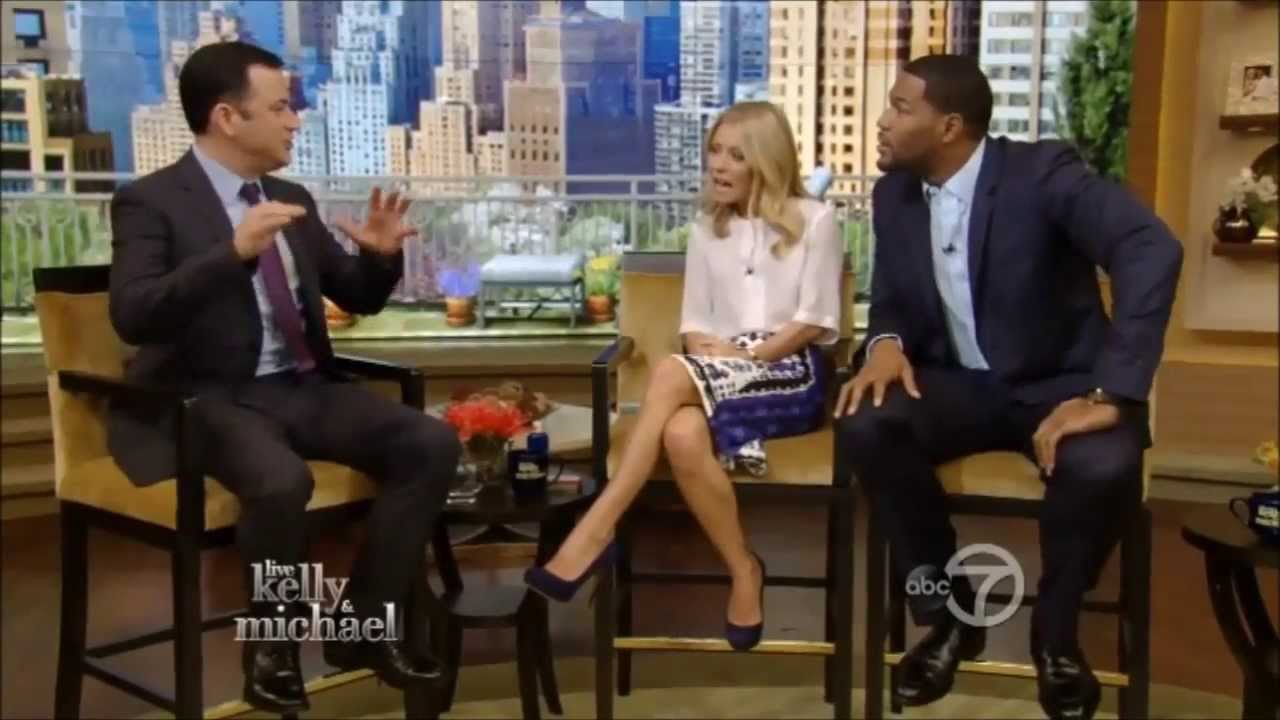 Kelly Ripa Legs and Heels - Live With Kelly and Michael (5-13-13) - YouTube