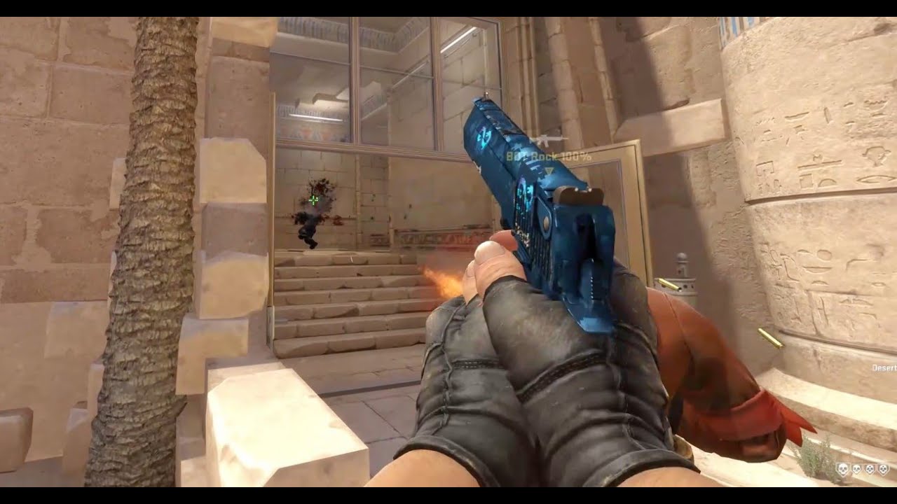 Desert Eagle | Cobalt Disruption | Sticker Craft In-game Demo - YouTube