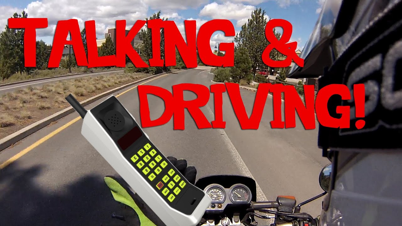 Driving While Talking on a Cell Phone | Moto Vlog - YouTube