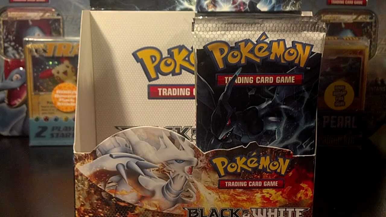 Opening Pokemon Black & White Booster Box (3 packs) 7 - YouTube