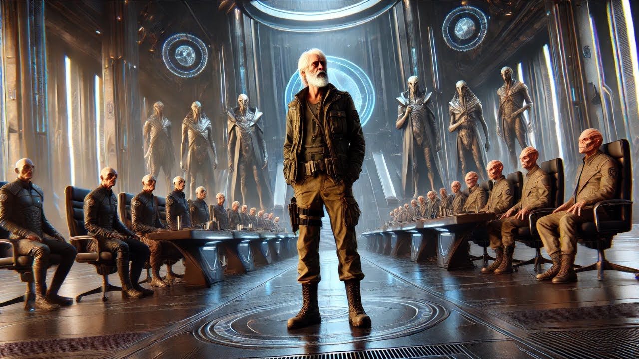 Retired Human Soldier is Ordered to Leave by Alien Council and Asks ...