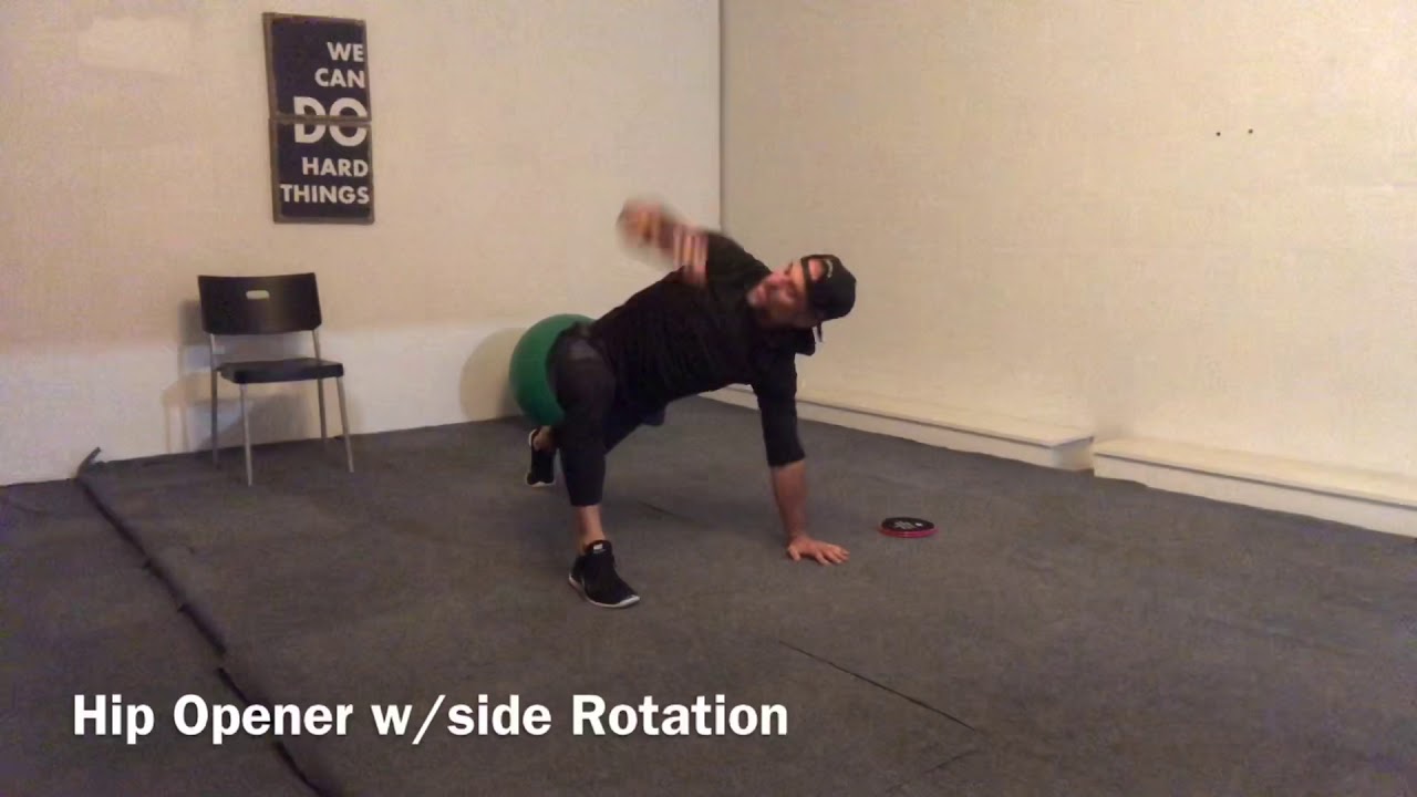 Hip Opener w/side rotation - YouTube