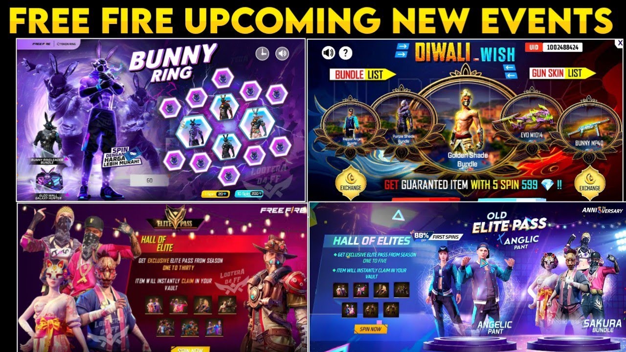 Galactic Bunny Bundle Confirm Date | Old Elite Pass Return In Free Fire ...