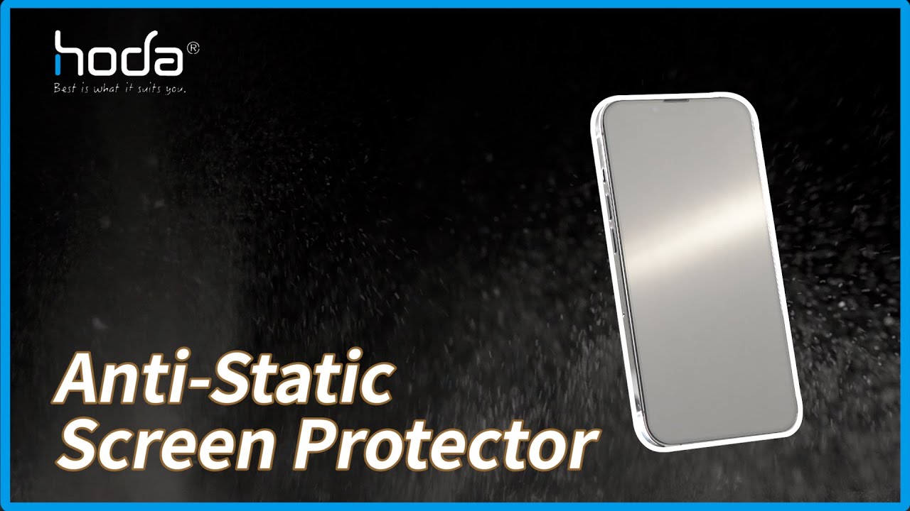【hoda】Anti-Static Screen Protector - YouTube