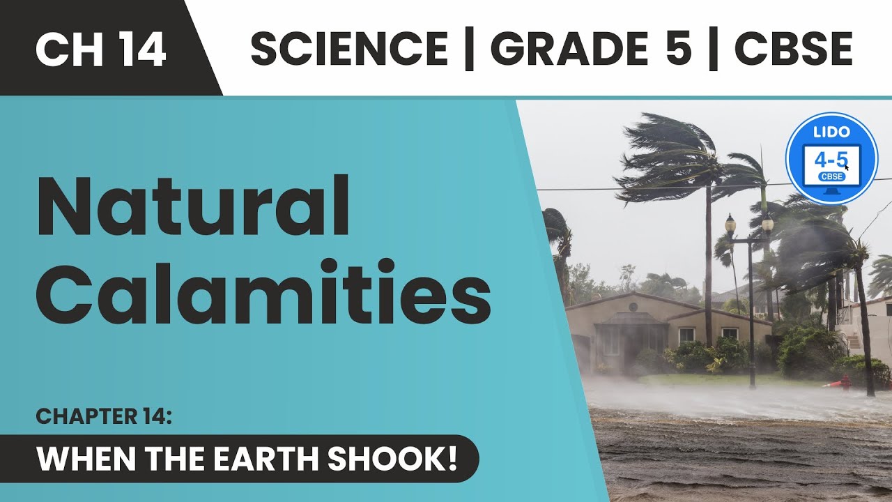 Natural Calamities | When the Earth Shook | Class 5 Science Chapter 14 ...