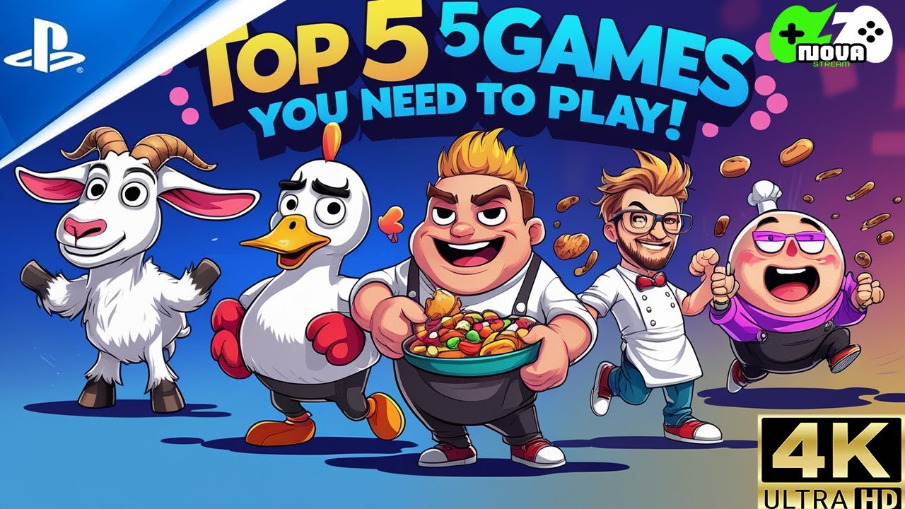 Top 5 Funniest PS5 Games You Need to Play Right Now ! - YouTube