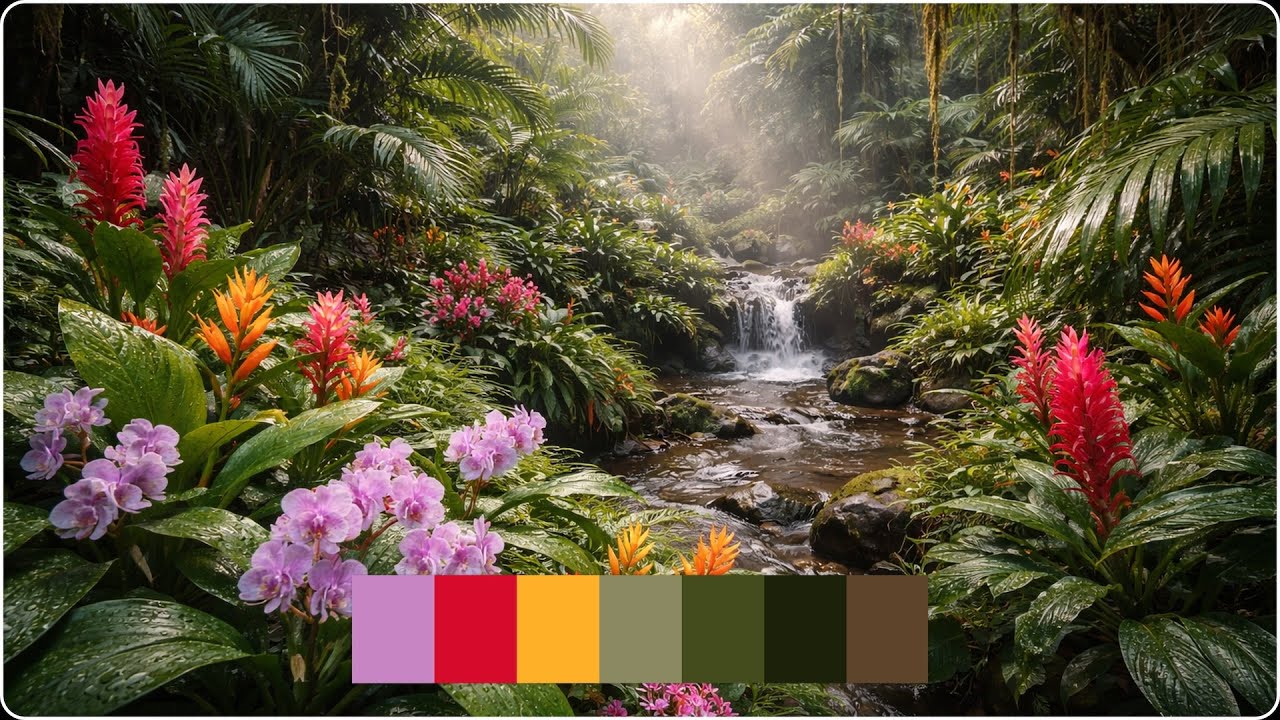 Rainforest Floor — Cinematic Color Palette | Color Vibe Archive - YouTube