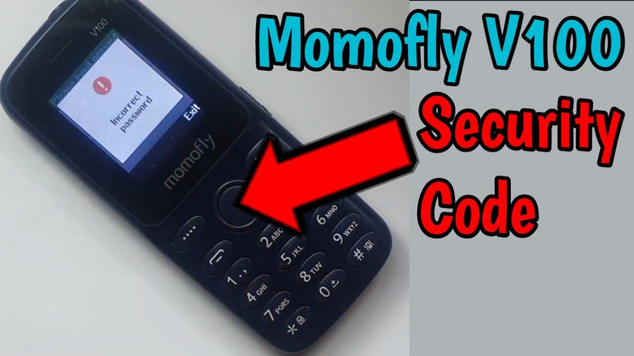 Momofly V100 Mobile Phone Password Remove Security Code - YouTube