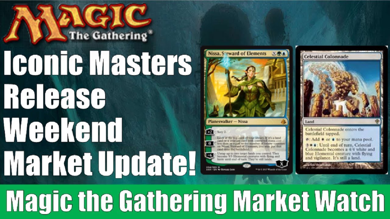 MTG Market Watch: Iconic Masters Release Weekend Market Update! - YouTube