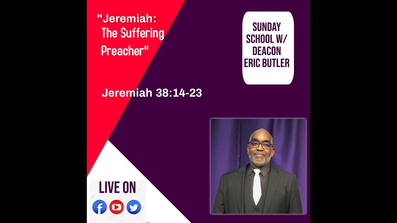 Jeremiah: The Suffering Preacher - YouTube
