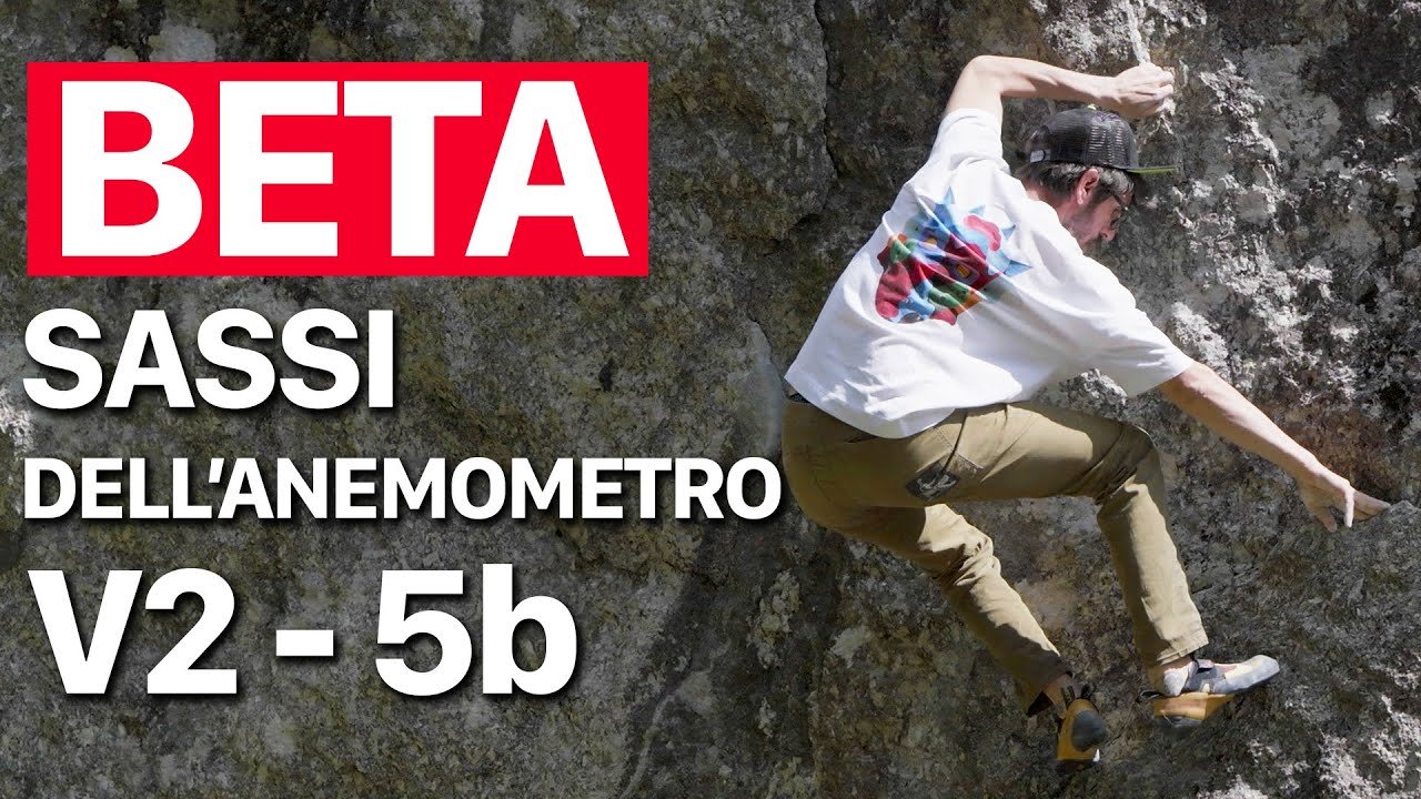 SASSI DELL'ANEMOMETRO - V2 (5b) | Boulder BETA | Val di Mello - YouTube