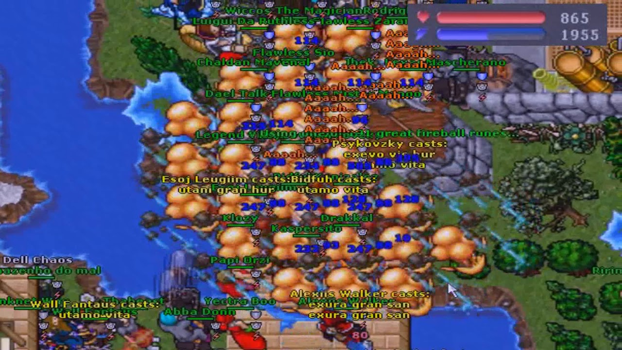 Tibia War Helera "Del Chaos" - YouTube