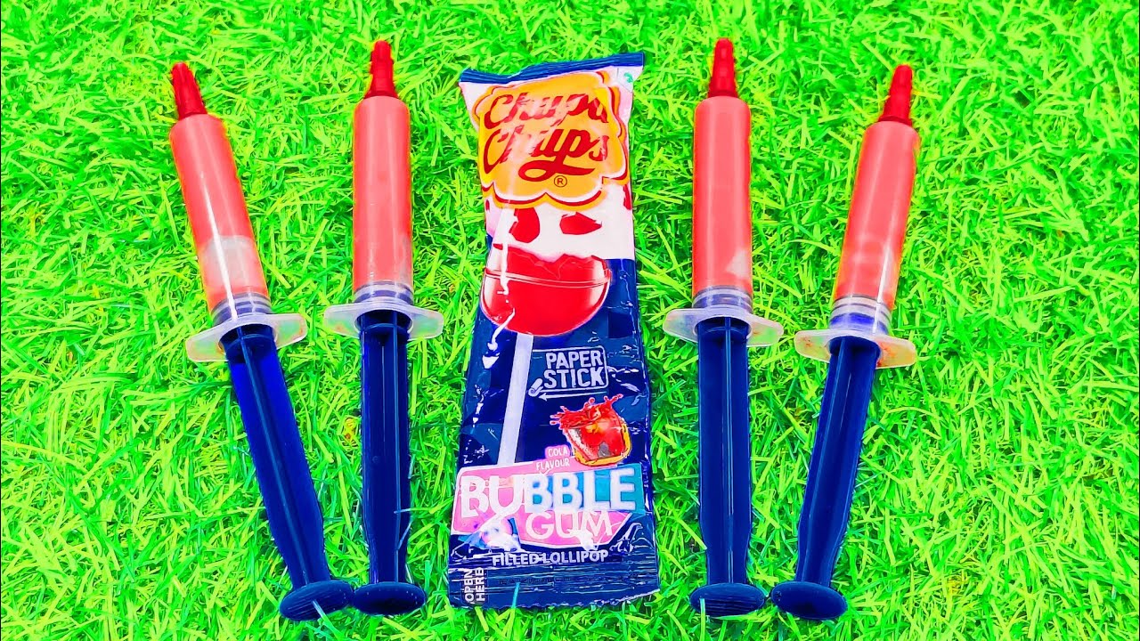 Satisfying Mukbang | Chocolate Injection & Candy Lollipop Unpacking ...