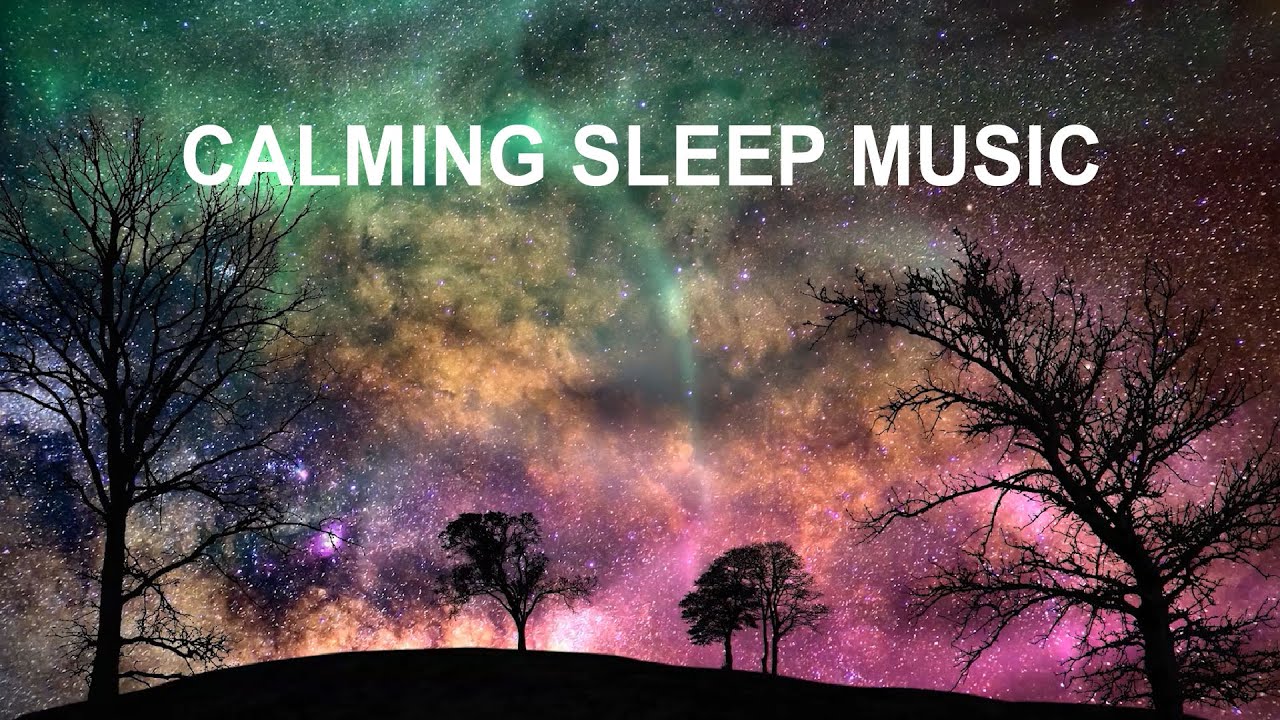 Magical Night 💜 Soft Calming Sleep Music | Baby Sleep Music | Ambient ...