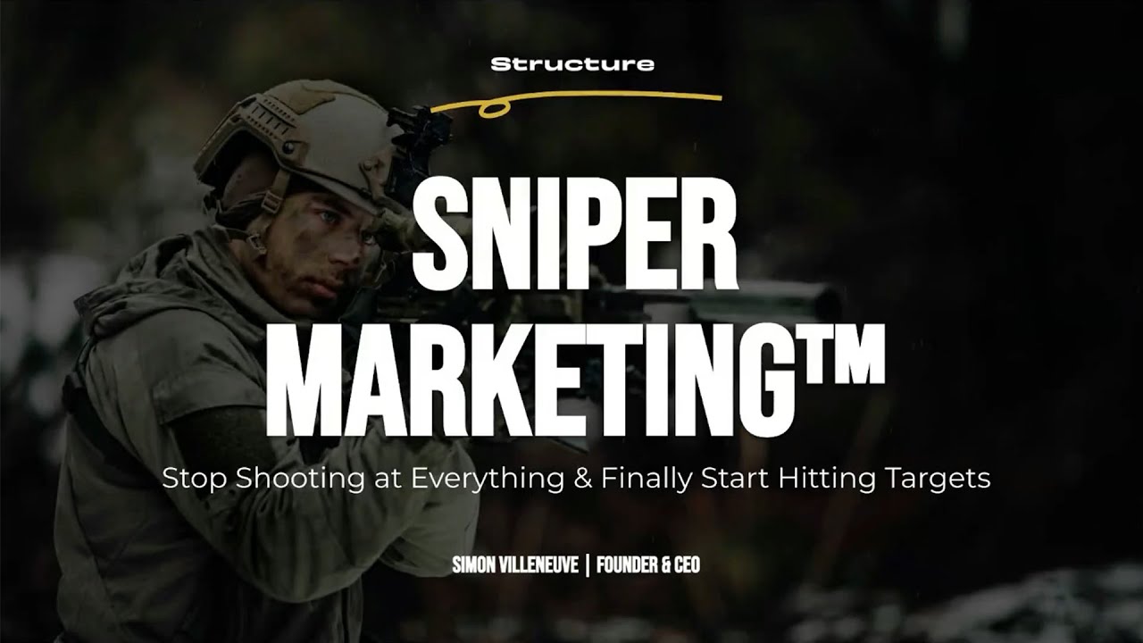 Sniper Marketing: Stop Shooting at Everything & Finally Start Hitting ...