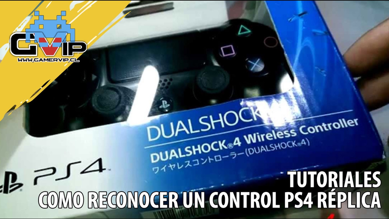 ¿COMO RECONOCER UN CONTROL PS4 REPLICA? Tutoriales de Thornillo - YouTube