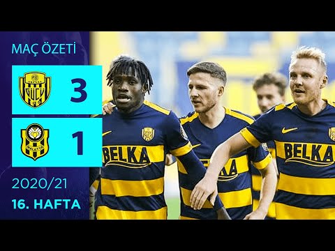 ÖZET: MKE Ankaragücü 3-1 Y. Malatyaspor | 16. Hafta - 2020/21